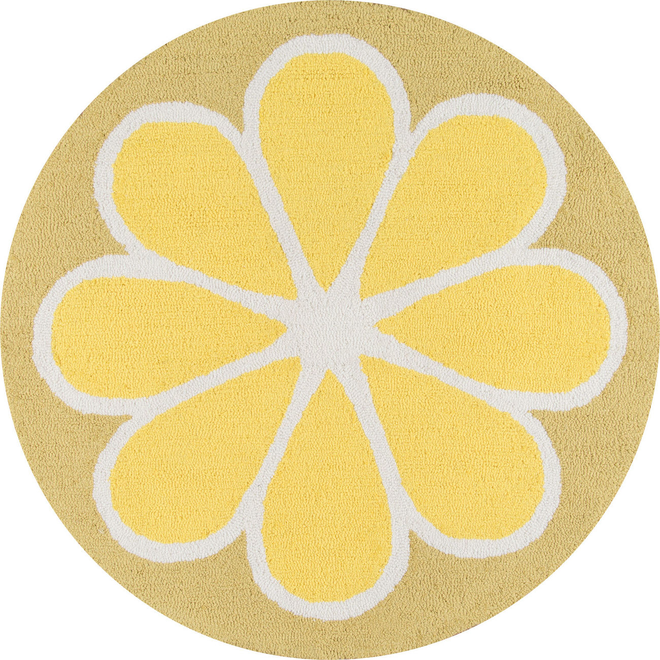 Momeni Cucina CNA-1 Yellow Rug from the Botanical Rugs collection at ...