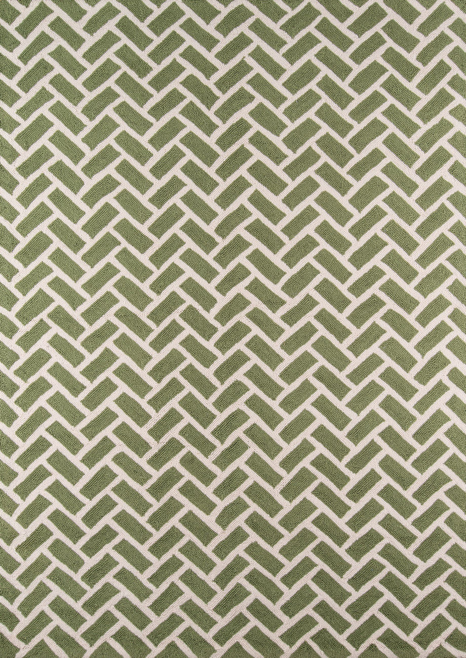 Modern Loom Geo GEO-2 Green Rug