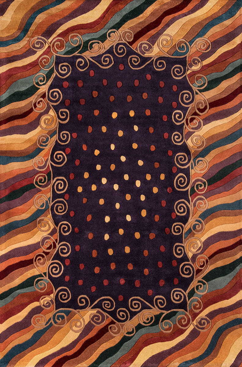 New Wave NW-12 Purple Rug
