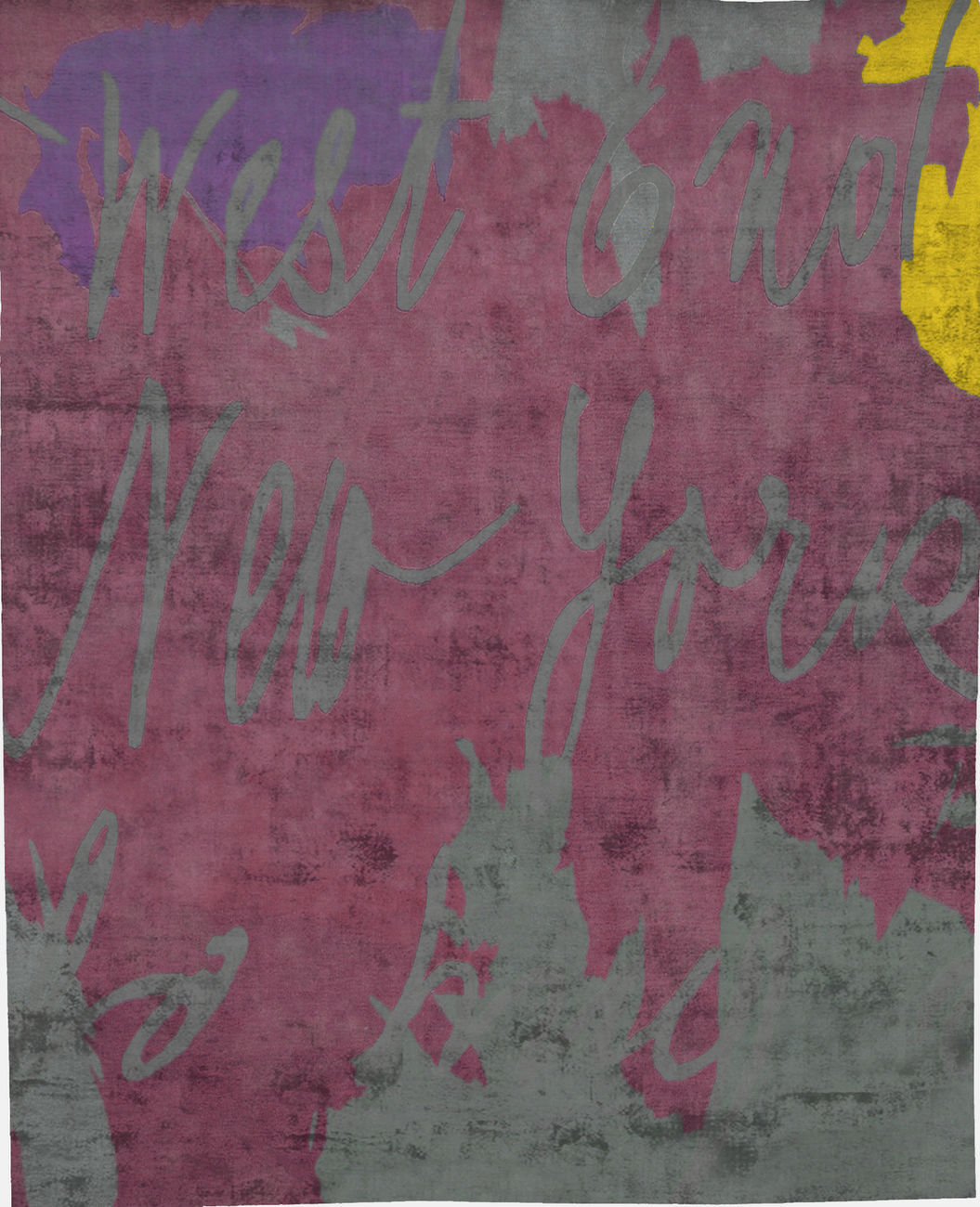 By Second Studio Red Wool Hilo Rug 5