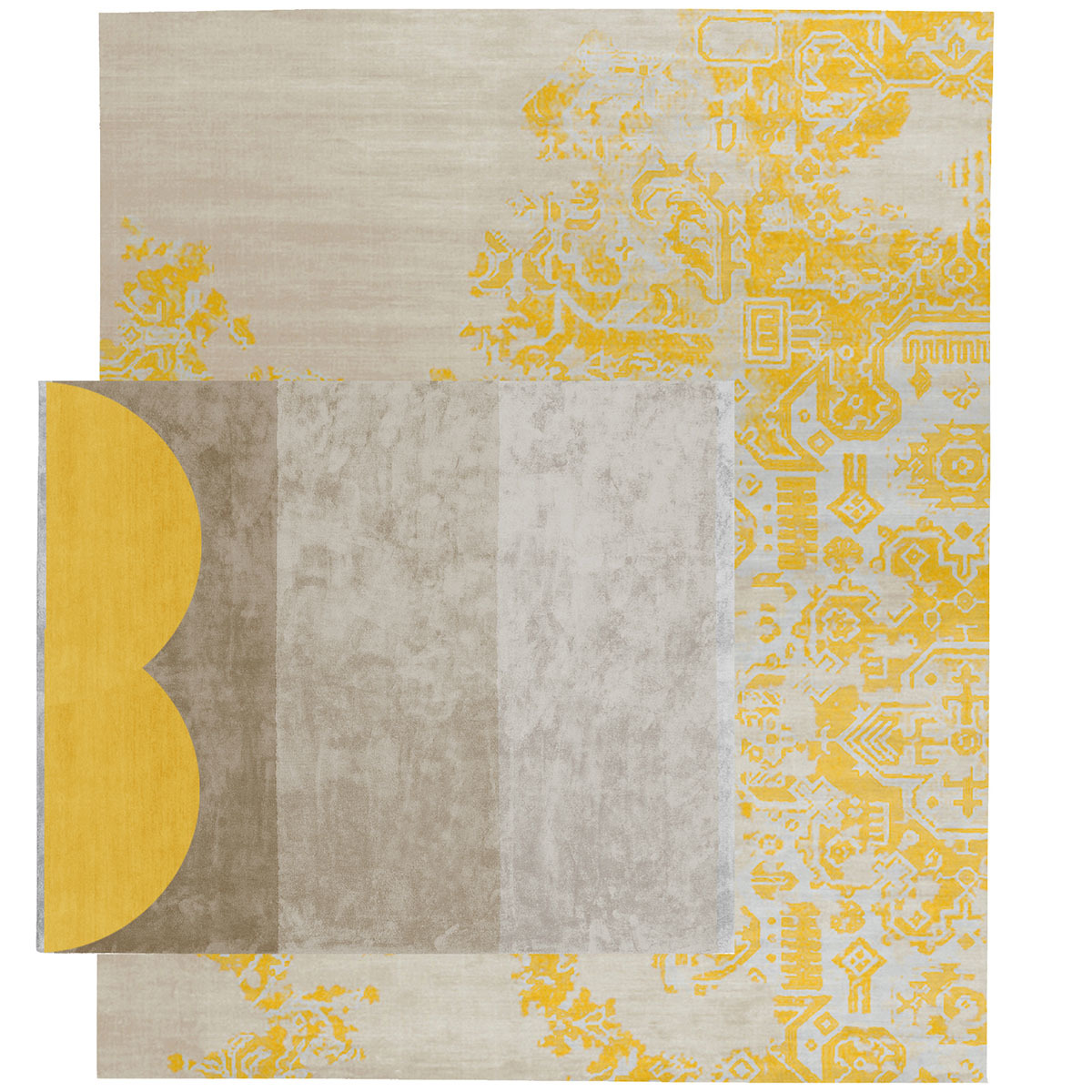 By Second Studio Palena Pa1501 Oatmeal Silk Rug