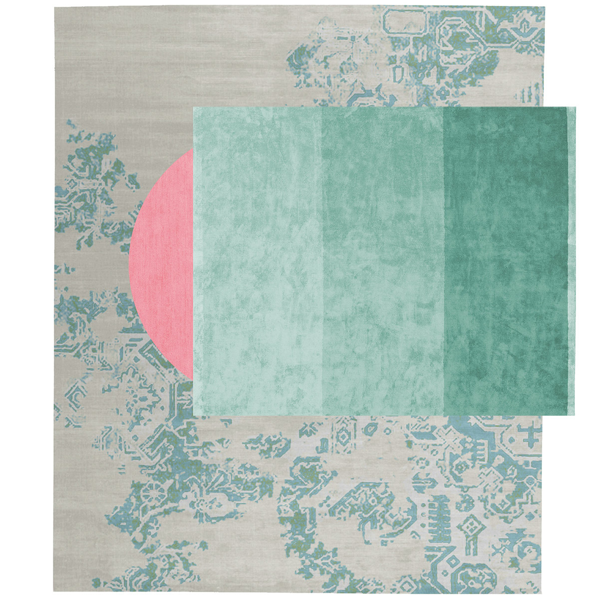 By Second Studio Palena Pa1502 Oatmeal Silk Rug