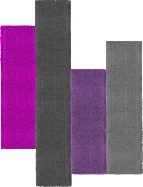 By Second Studio Gray Wool Designer Rug