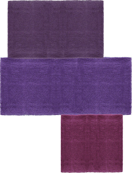 By Second Studio Purple Wool Designer Rug