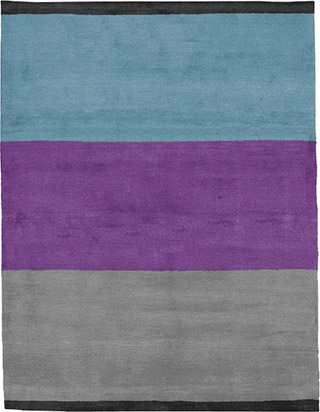 By Second Studio Gray Wool Designer Rug 19 from the By Second Studio ...