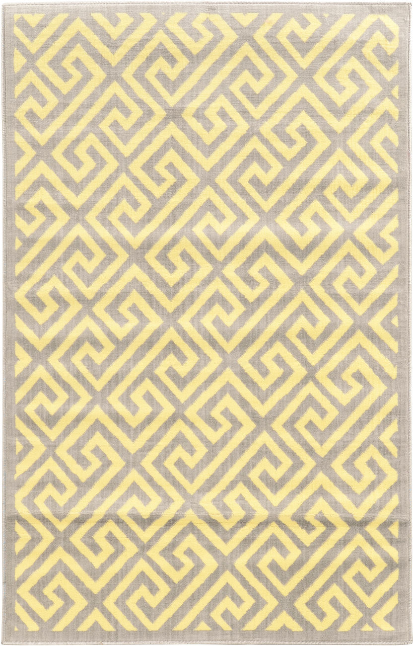 Linon Beige Patterned Rug 18