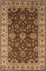 Linon Brown Traditional Rug 14