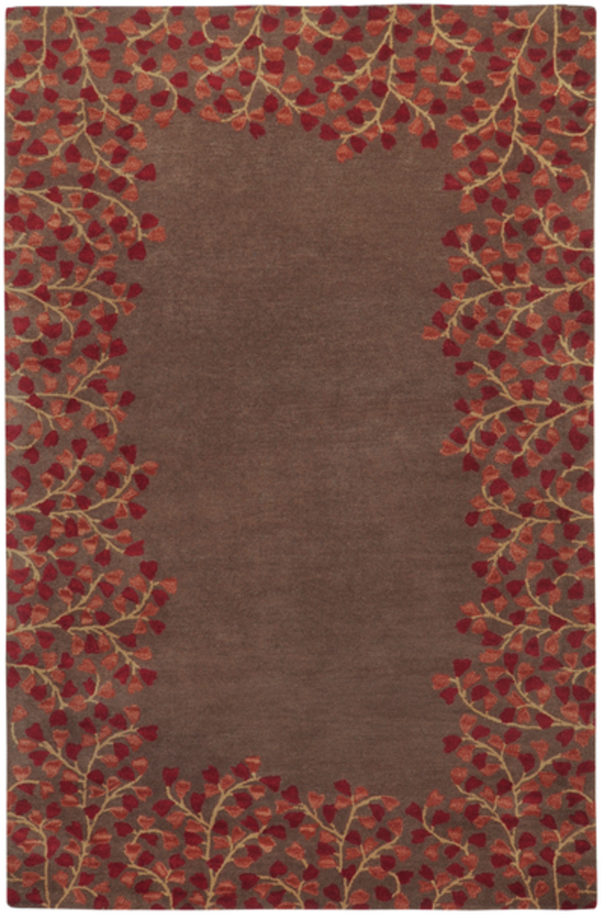 Athena ATH-5003 Burgundy Wool Transitional Rug