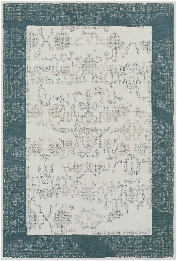 Christie CIS-1000 Navy Traditional Wool Rug