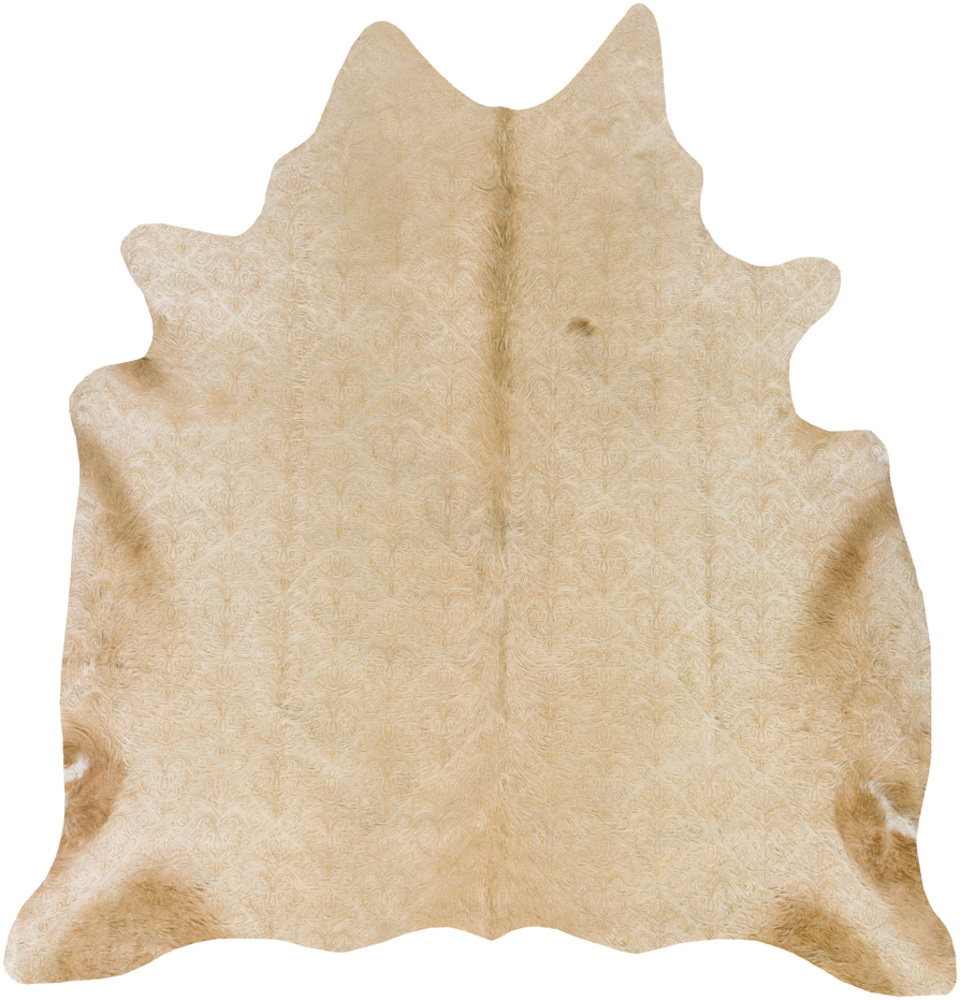 Masterpiece MAP-1000 Khaki Leather Cow Hide Rug