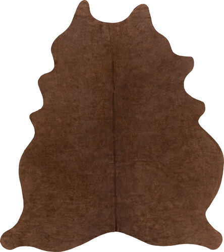 Modern Loom Rafaela RAA-1000 Brown Hand Made Leather Rug