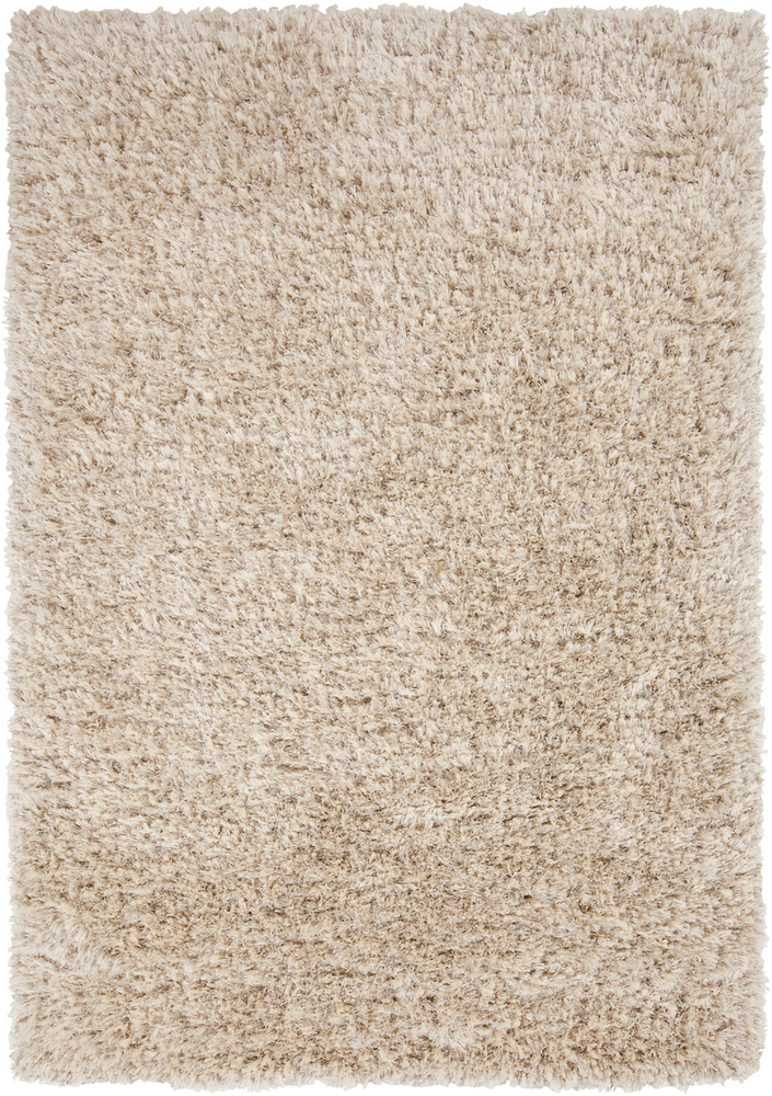 Rhapsody RHA-1002 Beige Shag Solid Colored Rug