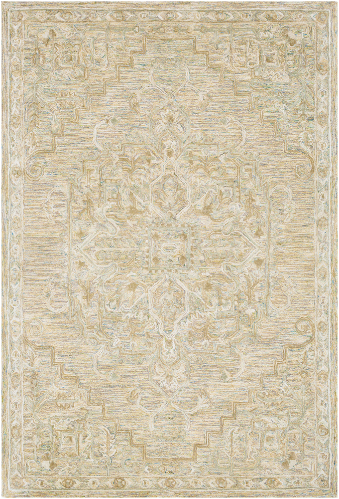 Shelby SBY-1008 Khaki Silk Wool Rug