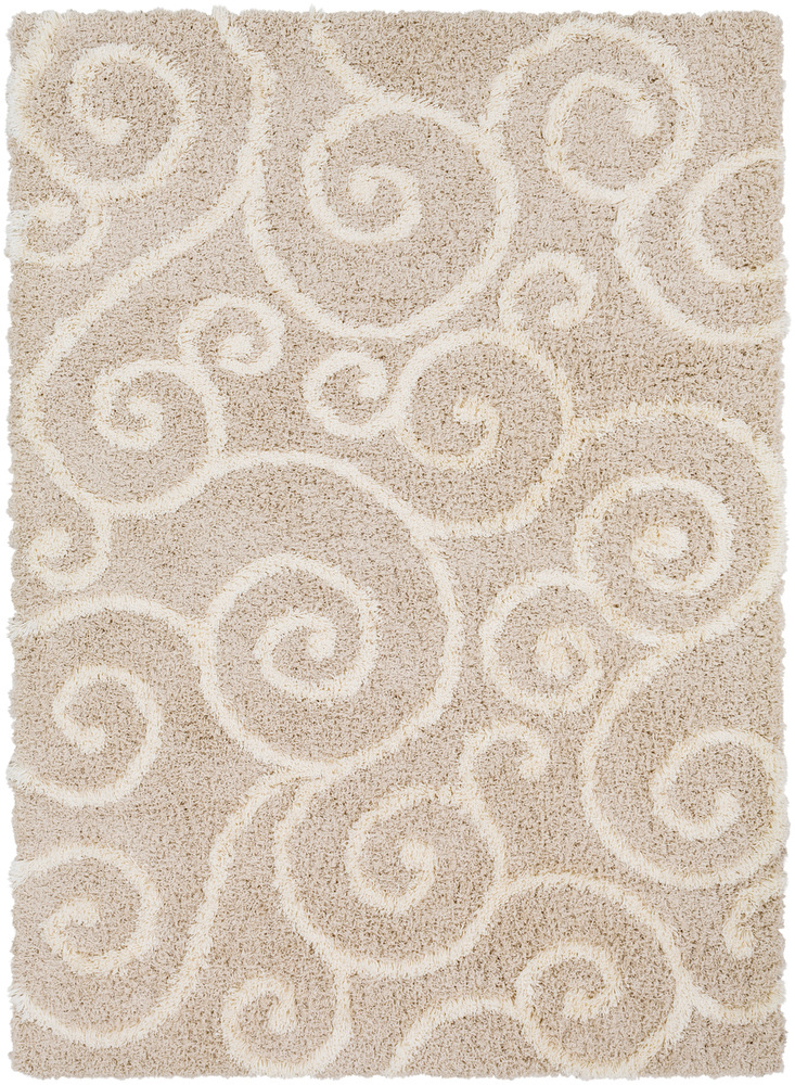 Urban Shag USG-2300 Beige Shag Patterned Rug