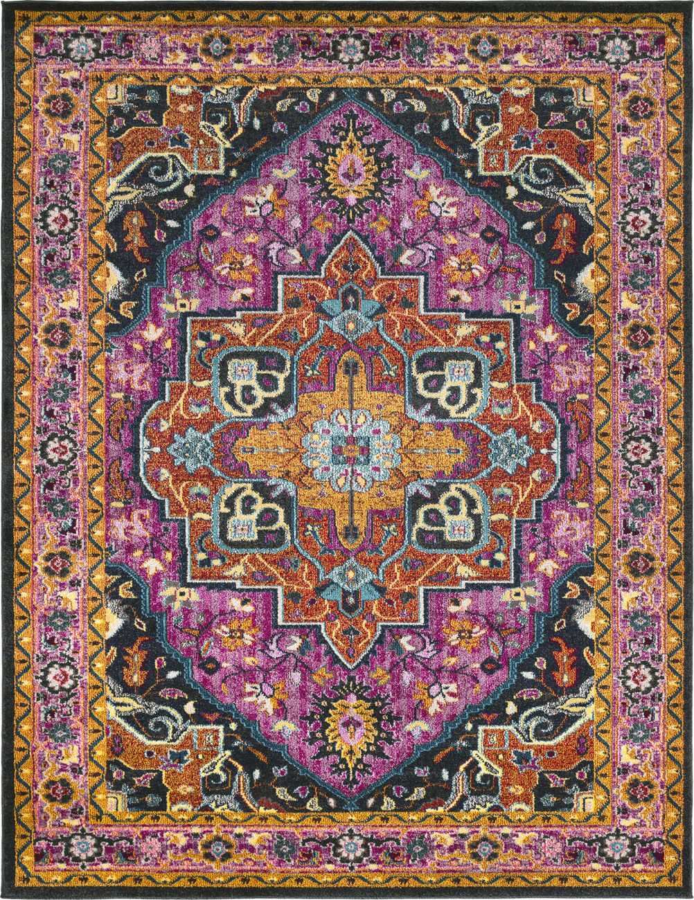 Anika ANI-1001 Bright Pink Rug