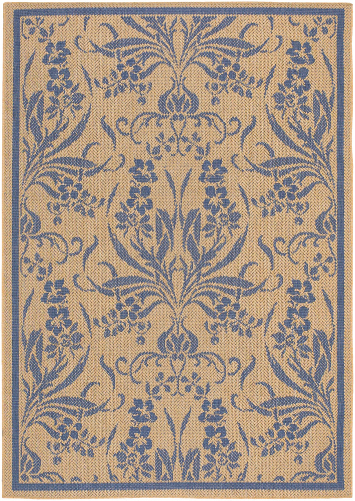 Recife Garden Cottage 1516 / 0621 Blue / Natural Rug