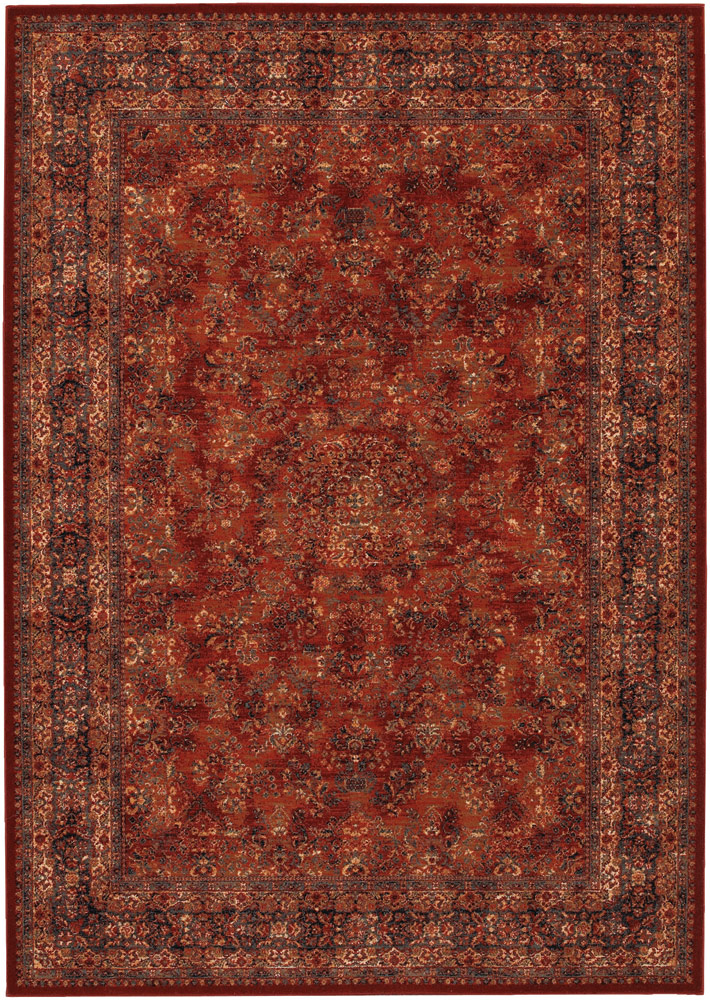 Old World Classics Antique Kashan 1726 / 3200 Burgundy / Navy Rug from ...