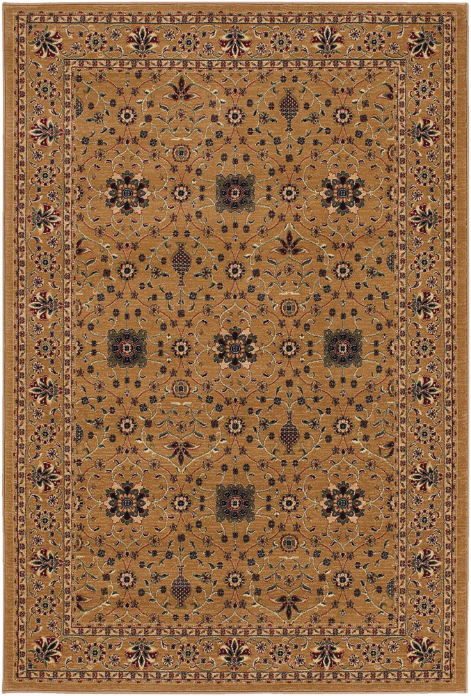 Anatolia All Over Vase 2869 / 0009 Antique Gold Rug from the Couristan ...