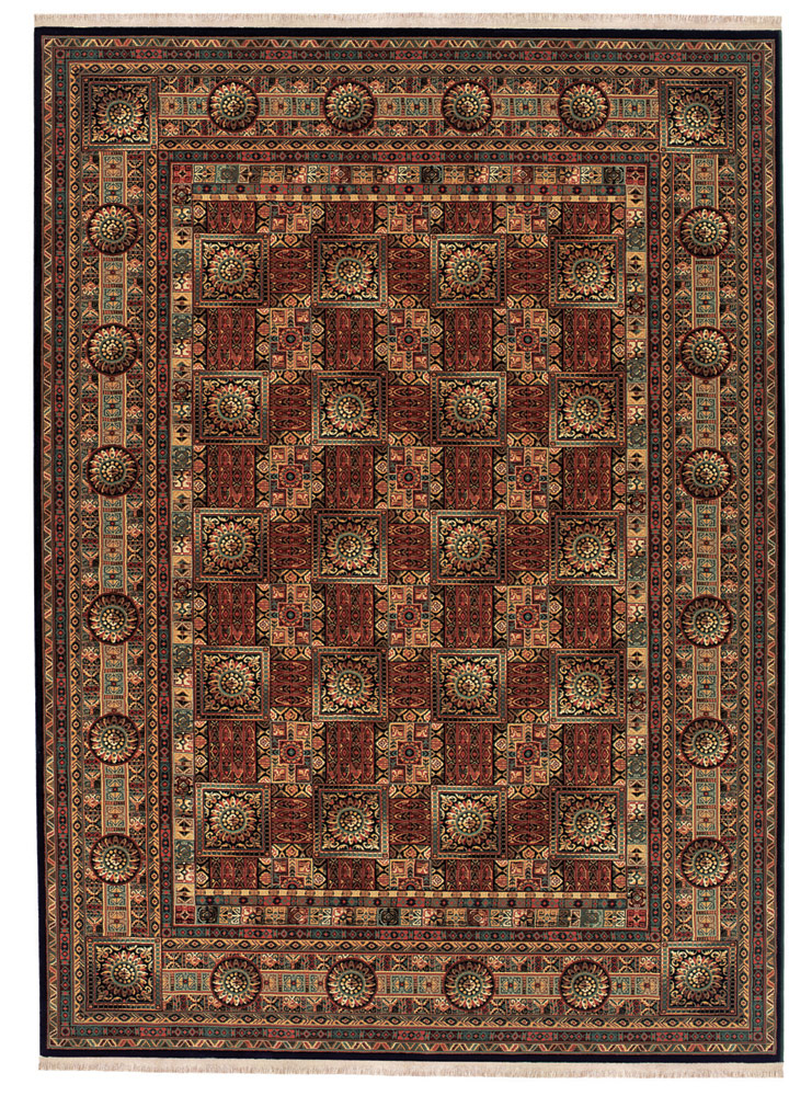 Taj Mahal Portofino 7312 / 3235 Midnight Rug from the Couristan Rugs ...