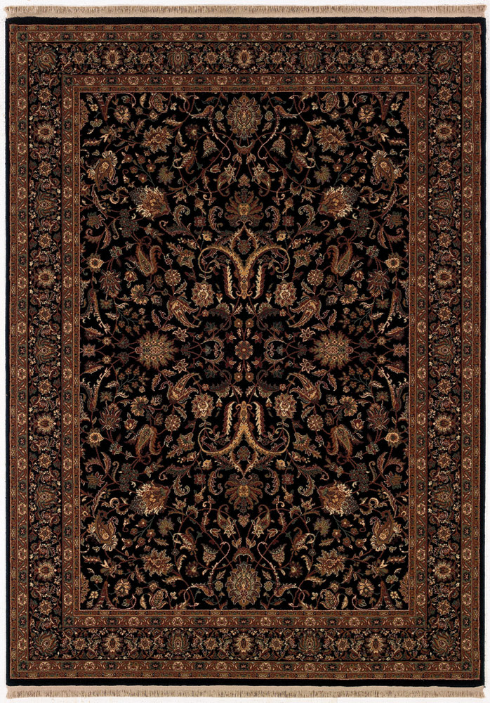 Taj Mahal Royal Ispaghan 7317 / 3229 Black Rug