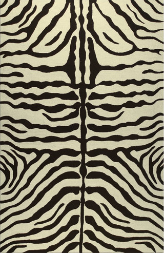 Modern Loom Beige Animal Print Rug