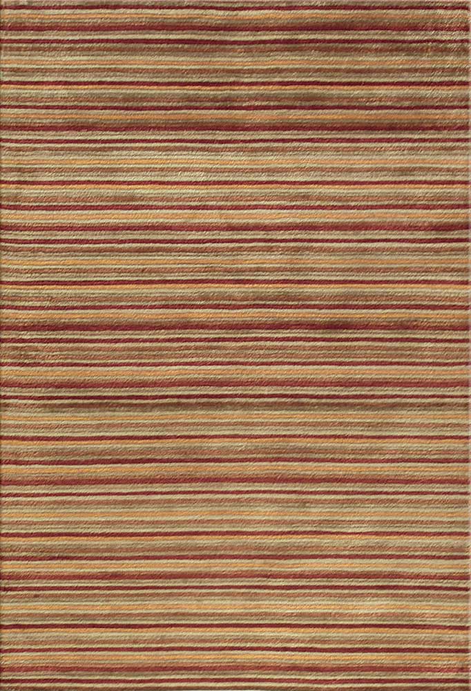 Modern Loom Beige Striped Rug