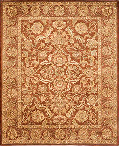 Modern Loom Brown Traditional Wool Rug 10
