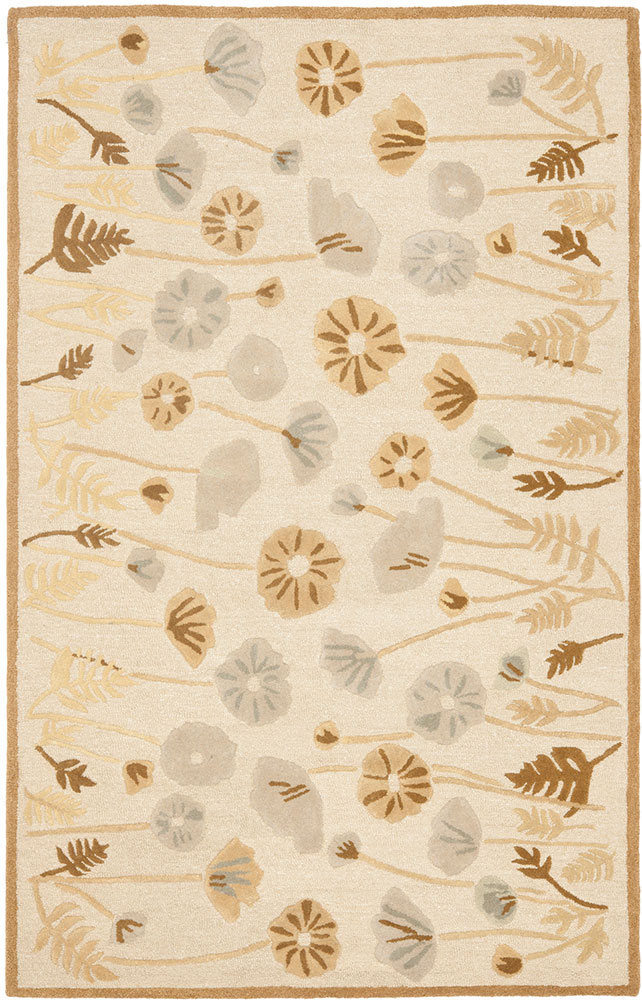 Modern Loom Beige Wool Rug 22 from the Martha Stewart collection at ...