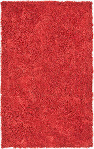 Modern Loom Red Solid Color Rug 2 from the Shag Rugs collection at ...