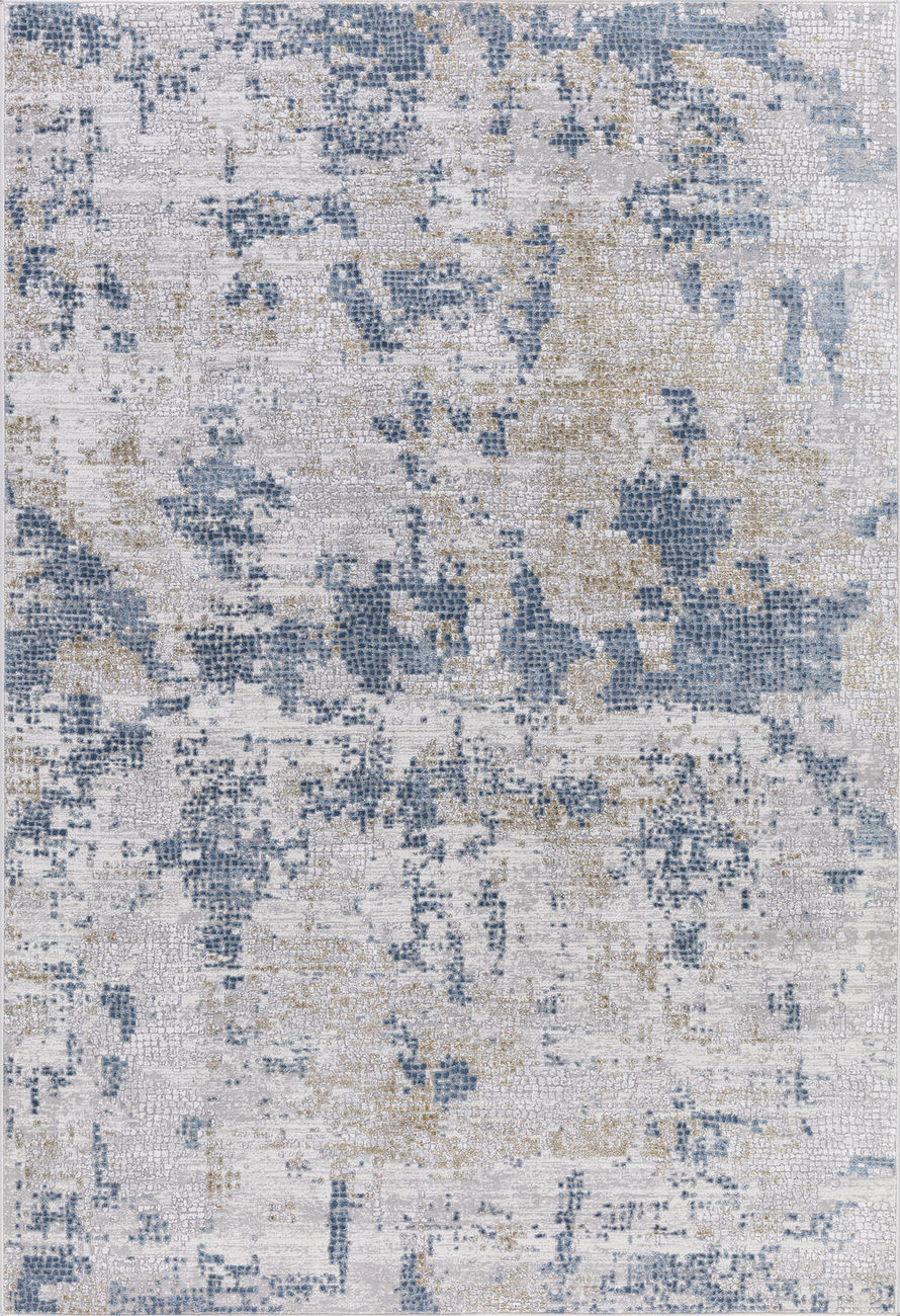 Modern Loom Hamilton HAM-2 Blue Silk Rug from the Modern Rug Masters ...