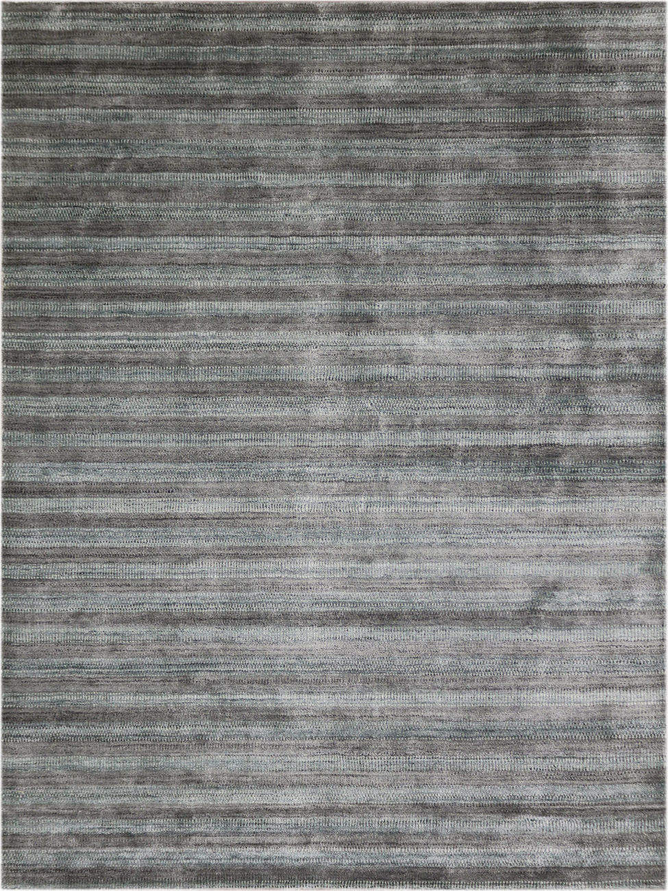Modern Loom Raffia RAF-5 Dark Gray Silk Rug