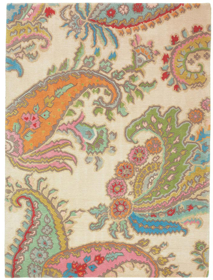 Kodari Paisley 32601 Hand Knotted Rug from the Botanical Rugs ...