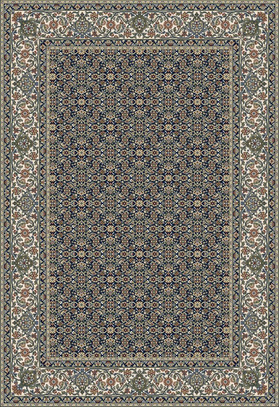 Modern Loom Ancient Garden 57011 Navy Traditional Rug
