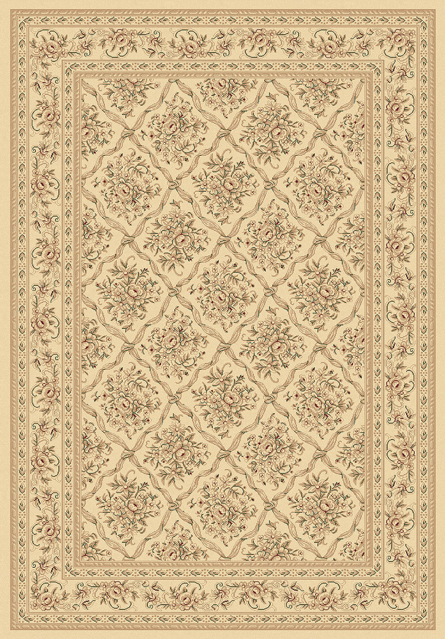 Dynamic Rugs White Rug 4 from the Assorted Traditional Rugs collection ...