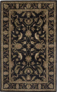 Sardinia Black Satin Rug