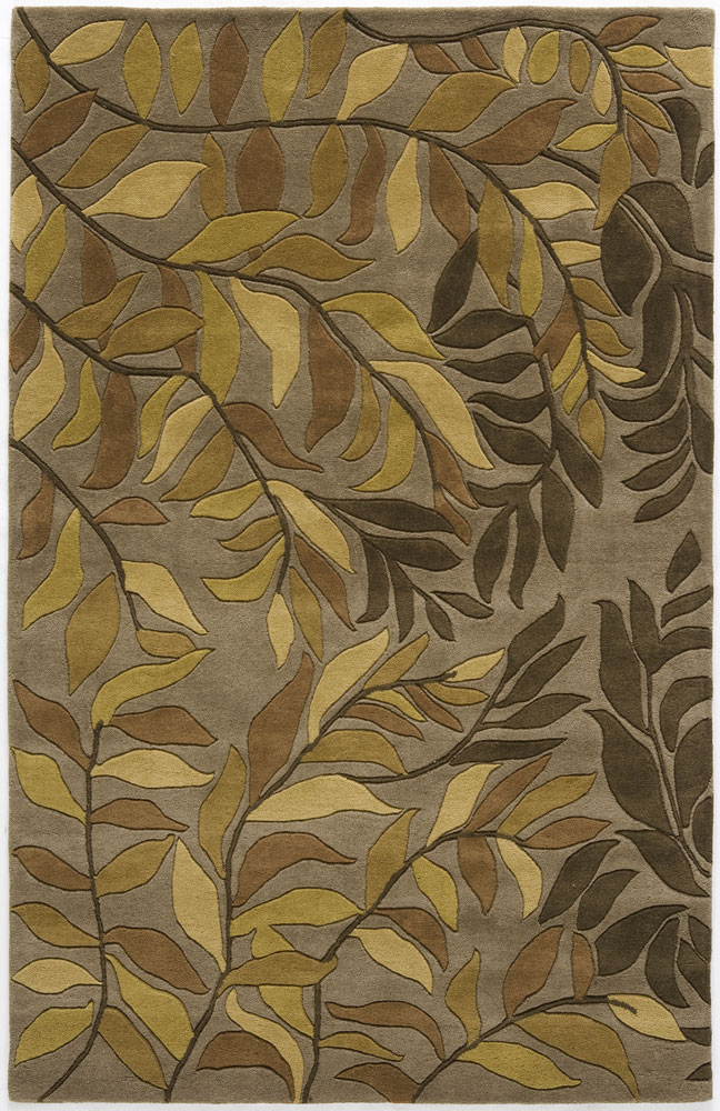 Flores Autumn Brown Rug
