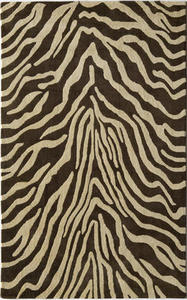 Urban 2560 Brown Zebra Rug
