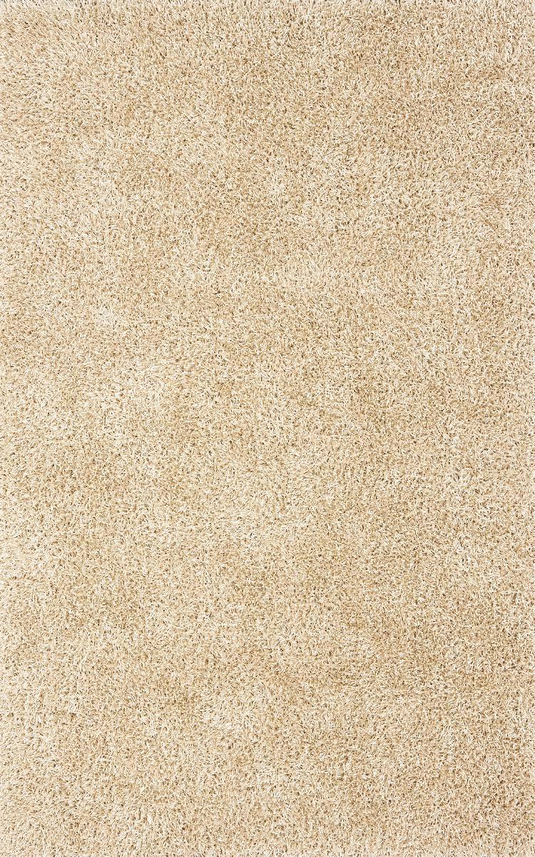 Modern Loom Illusions IL69 Ivory Shag Rug from the Shag Rugs collection ...