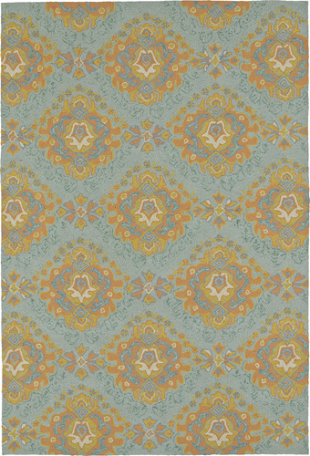 Modern Loom Habitat Pewter Outdoor Patterned Modern Rug