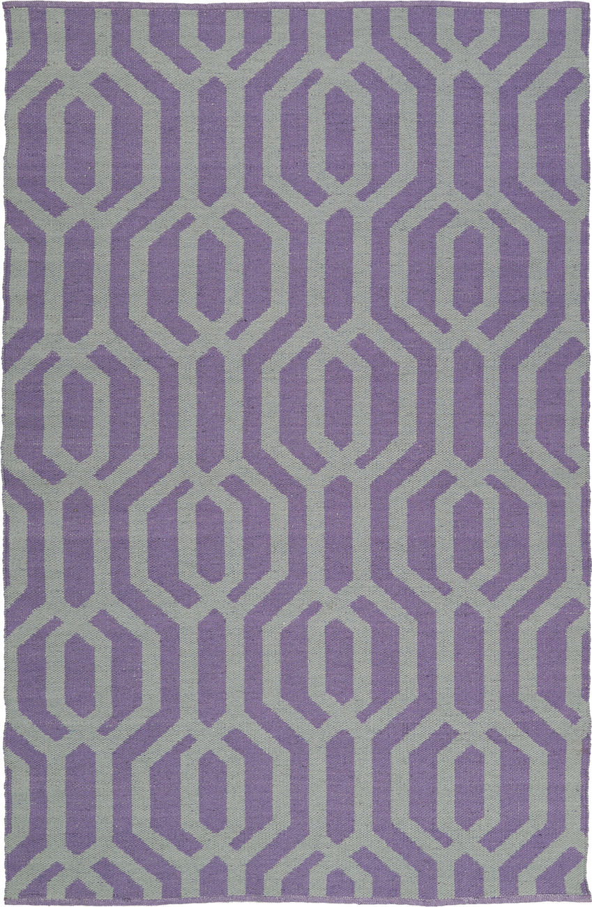 Modern Loom Brisa Lilac Outdoor Patterned Modern Rug
