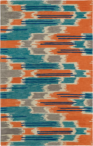 Modern Loom Global Inspirations Turquoise Modern Rug from the Modern ... Modern Loom Global Inspirations Turquoise Modern Rug from the Modern ...