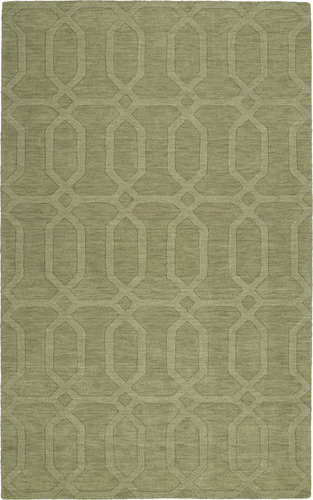 Modern Loom Imprints Hand Tufted Sage Patterned Modern Rug