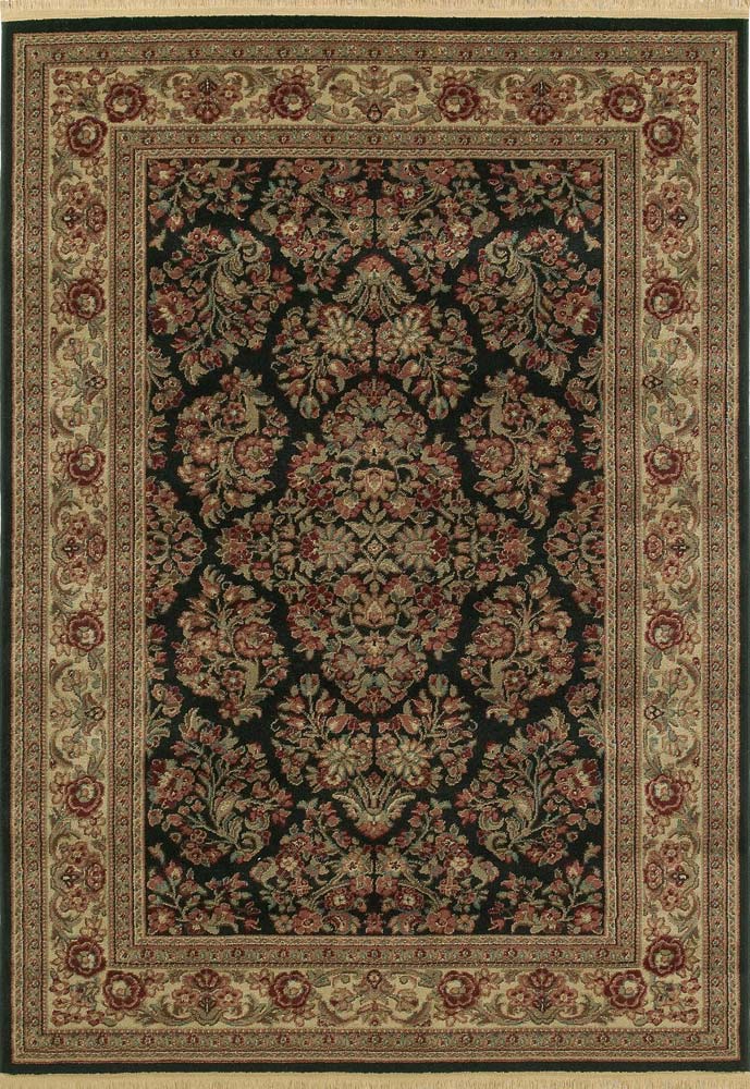 Imperial Bouquet Ebony Rug