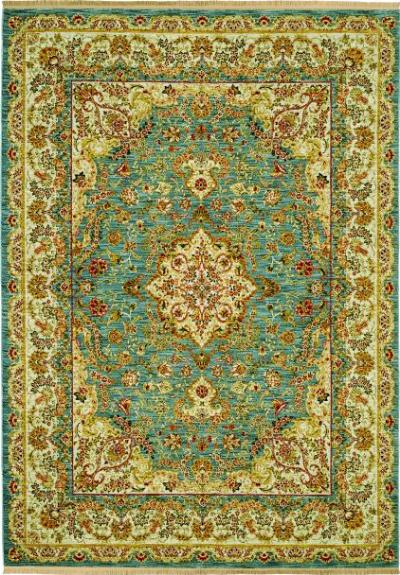 Medallion Kashan Mediterranean Rug