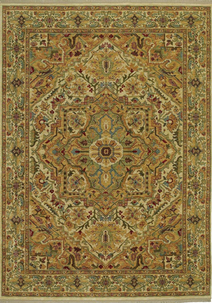 Stately Empire Palace Stone Rug