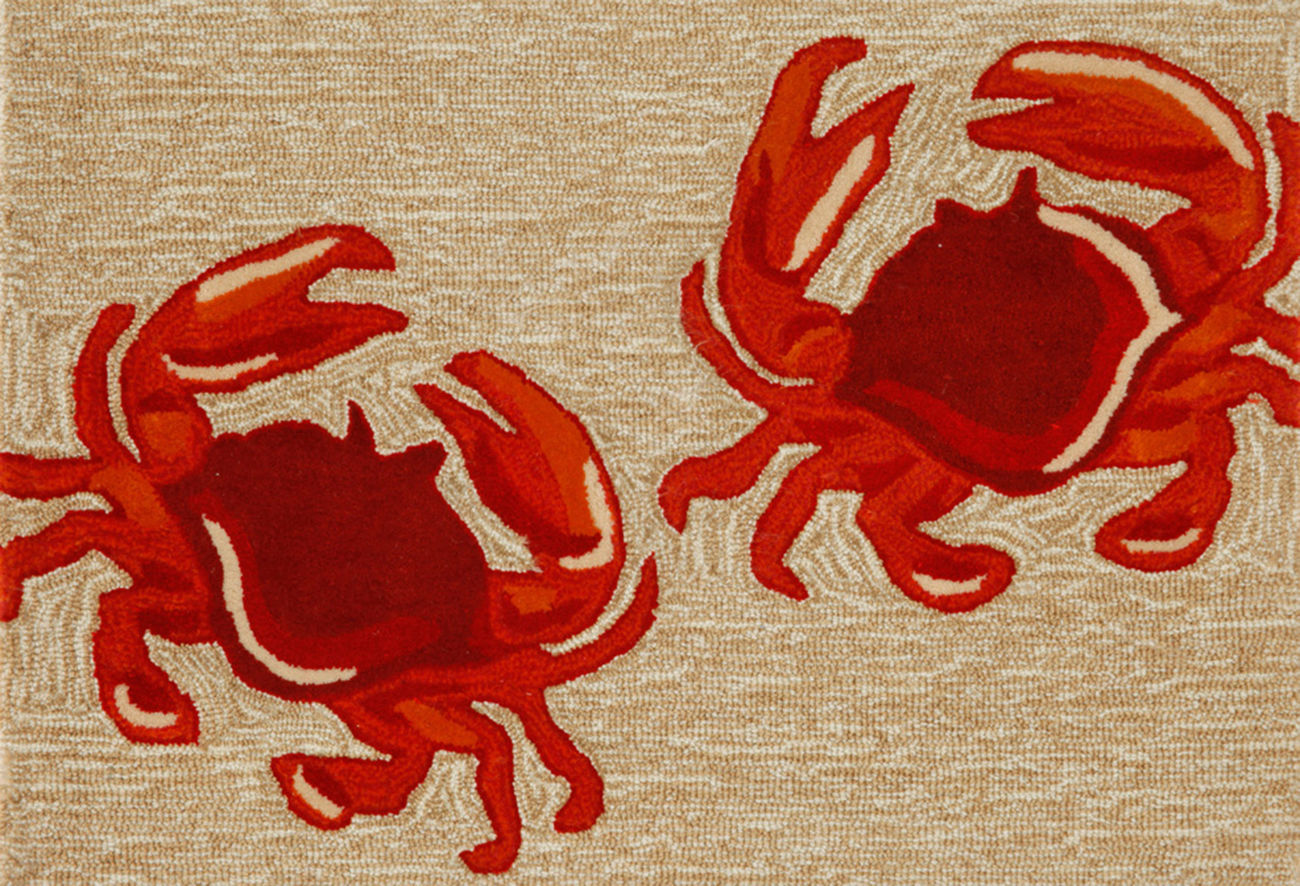 Frontporch 1404 / 12 Crabs Natural Rug