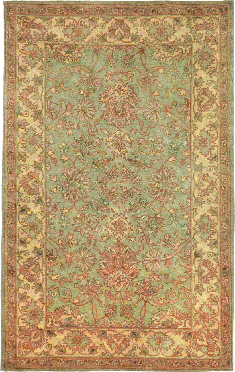 Trans Ocean Marbella Blue Traditional Rug 2