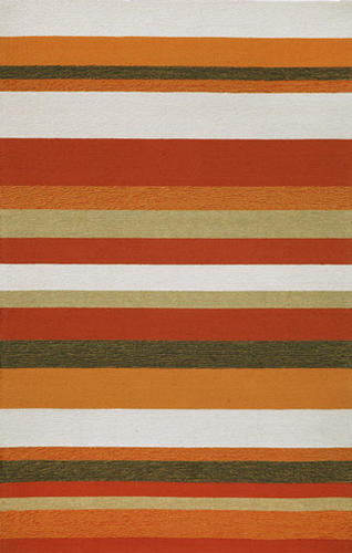 Ravella 1900 / 17 Stripe Orange Rug