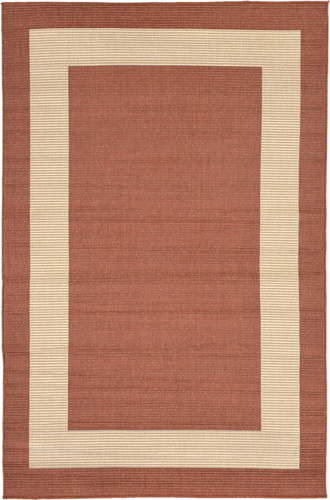 Trans Ocean Tulum Flatweave Ivory Outdoor Rug 3