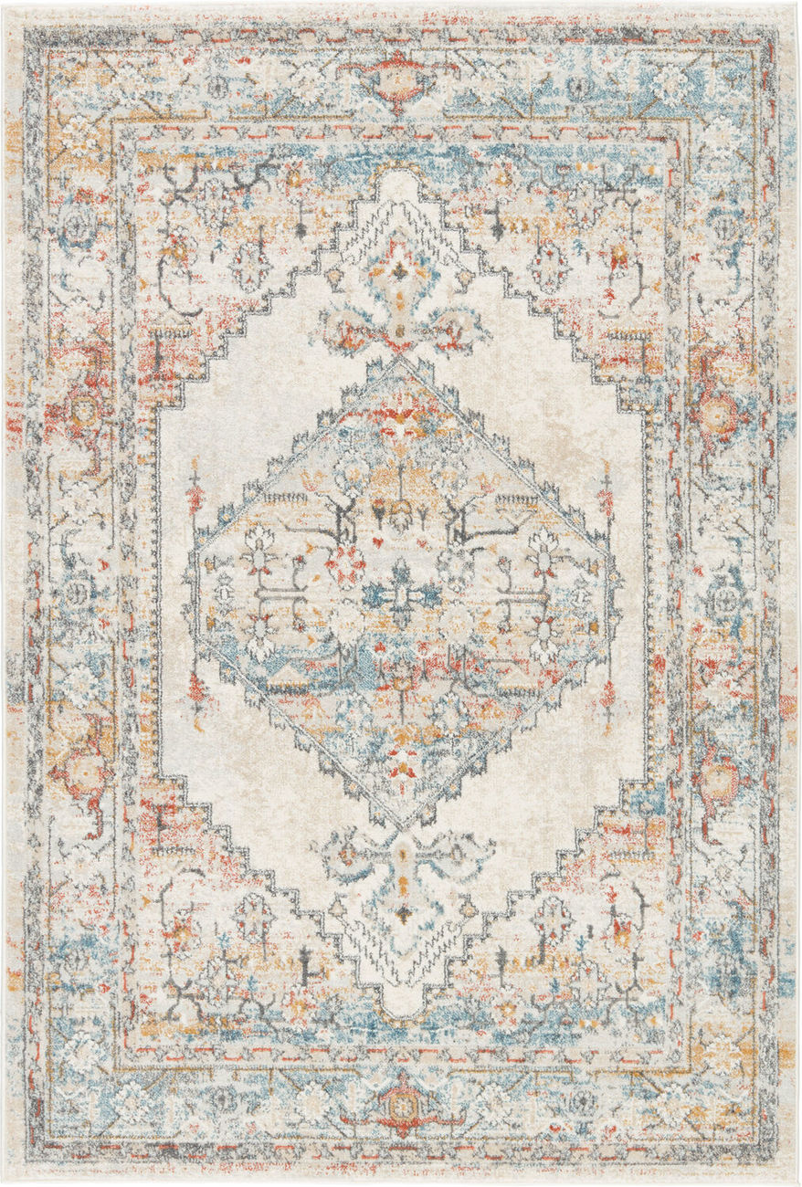Jaipur Living Jolie JOL03 Multi-Colored Power Loomed Synthetic Rug